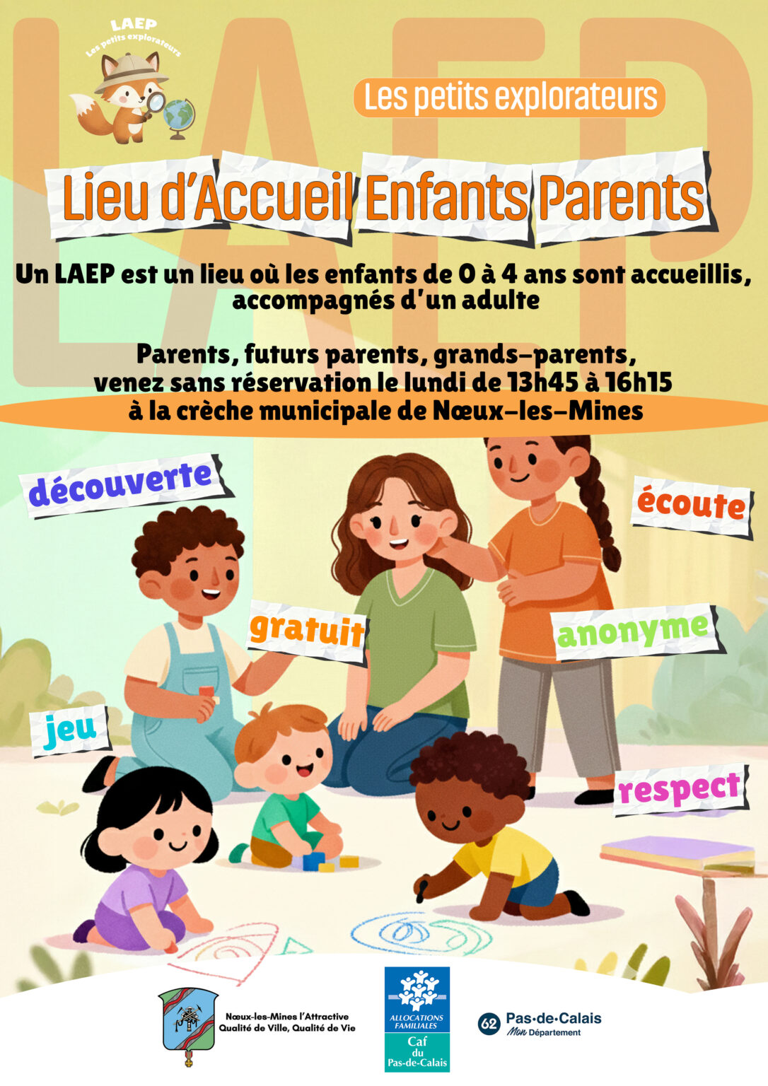 Ouverture du LAEP « Les Petits Explorateurs » à Nœux-les-Mines ...