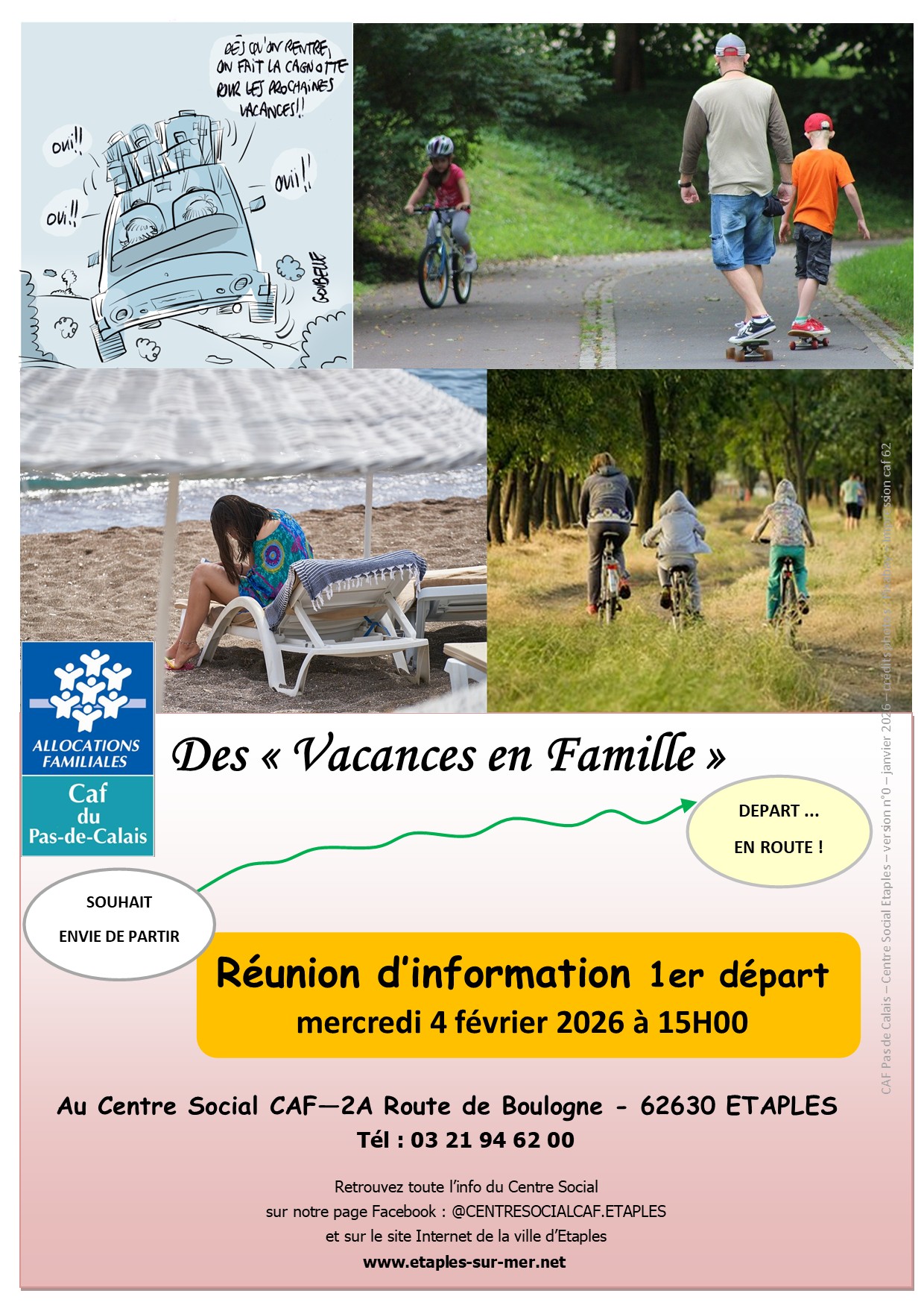 Réunion d'information pour les parents "Vacances en familles" au Centre ...